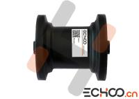 China Yanmar VIO20CR Mini Excavator Spare Parts Chain Roller Bottom Roller Balck Color for sale