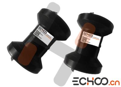 China KX71-3 Mini Digger Bottom Rollers Kubota Excavator Spare Parts In Black Color for sale
