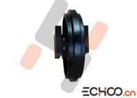 China Durable VIO17 / VIO17-2 Mini Excavator Front Idler For Yanmar Steel Track for sale