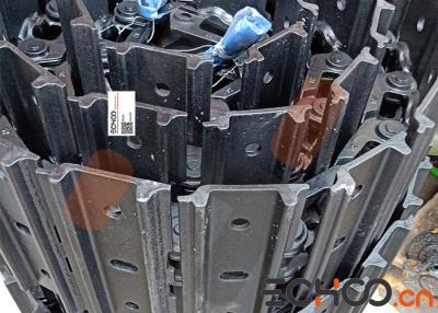China Hitachi EX12 Track Group Compact Excavator Undercarriage Parts Track Link With Shoes for sale