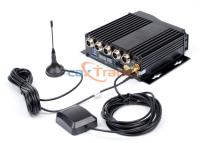 China Fuel Sensor GPS DVR For Broadcast Text Sent , 4 CH DVR Recorder for sale