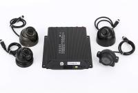 China 3G HD 720p Car Mobile DVR , 4ch Dual SD Card Car DVR Recorder SW - 0001A for sale