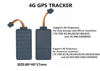 China ACC SMS 2D RMS 4G GPS Tracker 200mAh Protocol 4g Vehicle Tracker for sale