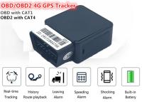 China 3.7V 140Mah Obdii 4G GPS Tracker SMS ACC With Canbus Diagnostic for sale