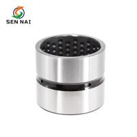 China OEM Metric Steel Sleeve Bushings with Wear Resistance and Customized Size in Steel+Porous Bronze+PTFE for sale