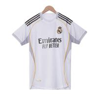 China Real Madrid 2025-2026 Home Jersey - Moisture-Wicking Performance Football Shirt with Multiple Size Options for sale