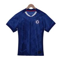 China Chelsea 2025-2026 Home Player Jersey Classic Blue Moisture Wicking Fabric Sizes S-XXL for sale