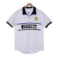 China Inter Milan 1998 Retro Away Football Jersey Collector's Edition Replica - Authentic White Kit for sale