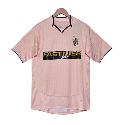 China Juventus 2003 Retro Second Away Football Jersey Nedved 100 Polyester Breathable for sale