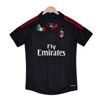 China AC Milan 2012 Retro Second Away Fan Edition Jersey - Black & Gold Football Shirt in S-XXL Sizes for sale