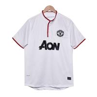 China Manchester United 2013 Retro Away Football Jersey Sir Alex Ferguson Final Season Tribute for sale