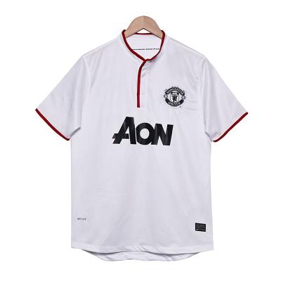 China Manchester United 2013 Retro Away Football Jersey Sir Alex Ferguson Final Season Tribute for sale