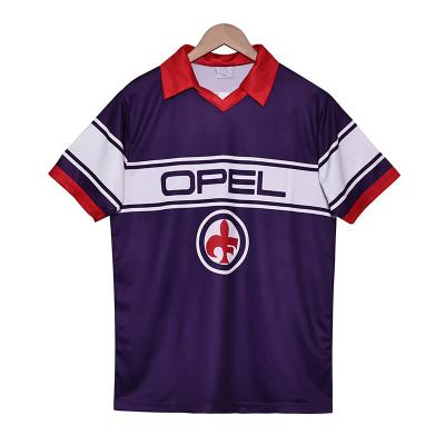 China Fiorentina 1984-1985 Home Football Jersey Fan Commemorative Edition Personalized Customization for sale