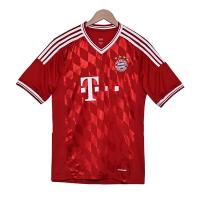 China Bayern Munich 2013-2014 Home Retro Fan Jersey - Triple Crown Commemorative Replica with Embroidered Badge for sale
