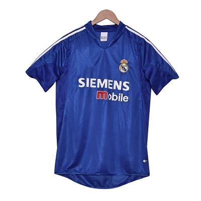 China Real Madrid 2004-2005 Away Jersey Galactico Classic Replica Customizable 100% Polyester for sale