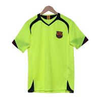 China Barcelona 2005-2006 Away Retro Football Jersey - Navy Blue with Maroon Trim - Ronaldinho Era Classic Fan Shirt for sale