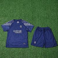 China PSG 2024-2025 Third Away Kids Football Jersey with Custom Printing - Youth Sizes Available for sale