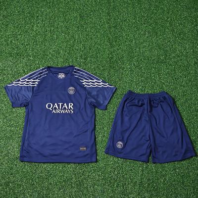 China PSG 2024-2025 Third Away Kids Football Jersey with Custom Printing - Youth Sizes Available for sale