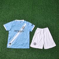 China Manchester City 2025-2026 Home Childrens Football Jersey Lightweight Custom Printing Youth S-XL for sale