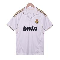 China Real Madrid 2011-2012 Home Retro Football Jersey Fan Replica - Customizable Youth & Adult Sizes for sale