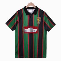China Aston Villa Retro 1993-1995 Away Football Jersey Replica - Light Blue Navy Design with XS-5XL Sizing and Custom Printing Options for sale