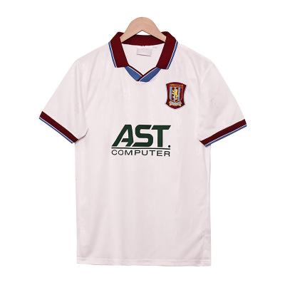 China Aston Villa 1995-1996 Retro Away Jersey - Custom Football Shirt with Authentic Design and Breathable Fabric for sale
