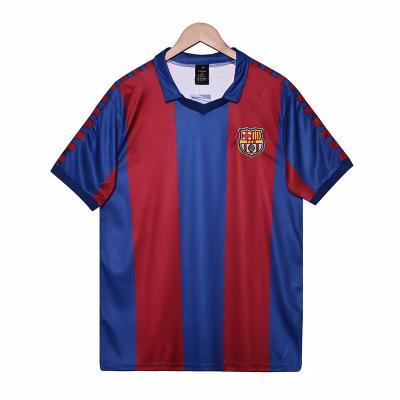 China 1980-1982 Barcelona Retro Home Jersey - Authentic Reproduction with Custom Name & Number Personalization for sale