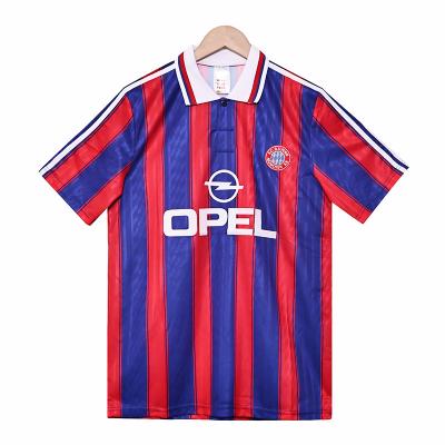 China 1995-1997 Bayern Munich Retro Home Jersey - Authentic Replica with Custom Name & Number Printing Options for sale