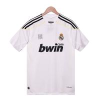 China Real Madrid 2009-2010 Season Retro Home Jersey - Authentic Replica with Custom Name & Number Printing for sale
