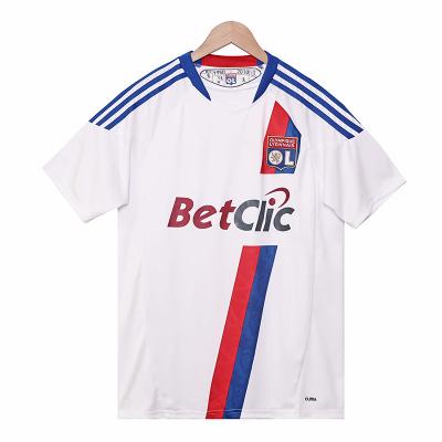 China Lyon 2010-2011 Home Retro Football Jersey Classic Replica with Customization Options in Multiple Sizes for sale