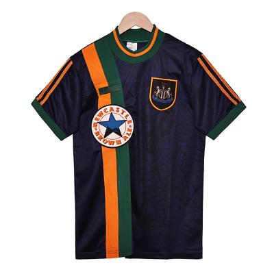 China Newcastle United 1997-1998 Retro Away Jersey - Authentic Replica with Breathable Fabric and True-to-Size Fit for sale