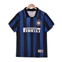 China Inter Milan 2007-2008 Home Retro Jersey - Authentic Replica with Breathable Fabric and Professional Embroidery for sale