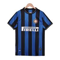China Inter Milan 2009-2010 Retro Home Jersey with Custom Name & Number Printing - Authentic Treble Season Replica for sale