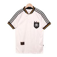 China Germany Retro 1996 Home National Team Football Jersey Classic Breathable Polyester for sale