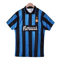 China 1992-1993 Inter Milan Retro Home Jersey - Customizable Football Shirt with Vintage Design & Multiple Sizes for sale