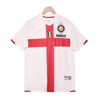 China Inter Milan 2007-2008 Away Retro Jersey with Custom Name & Number Printing - Authentic Vintage Football Kit for sale