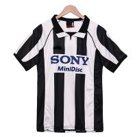 China Juventus 1997-1998 Home Retro Football Jersey with Customization Options - Classic Black & White Stripes for sale
