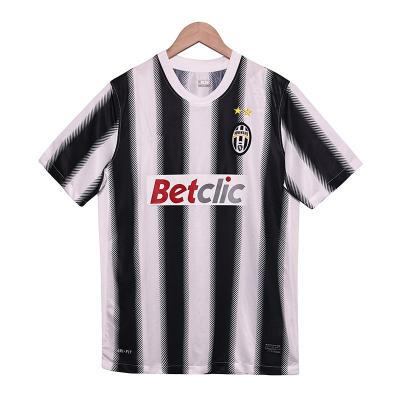 China 2011-2012 Juventus Home Retro Football Jersey - Customizable Authentic Replica with Breathable Fabric for sale