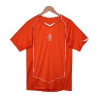 China Netherlands 2004 Home Retro Football Jersey Classic Design Custom Team Orange for sale
