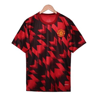 China Manchester United 2025-2026 Training Jersey - Custom Football Uniform with Moisture-Wicking Fabric & Bulk Order Options for sale