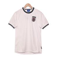 China England 1999 Retro Home Football Jersey - Classic White Design with Custom Name & Number Printing Options for sale