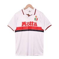 China AC Milan 1993-1994 Away Retro Jersey Replica Breathable Fabric Custom Name Number for sale
