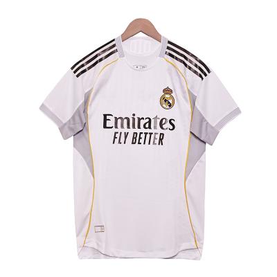 China 2025-2026 Season Player Version Real Madrid Home Jersey Team Customization for sale
