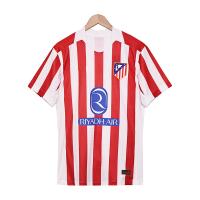 China 2025-2026 Atletico Madrid Home Player Football Jersey with Custom Logo Printing - Professional Grade Performance Fabric for sale