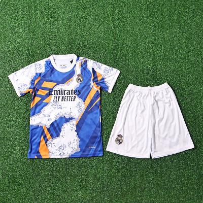 China Custom Real Madrid 2025-2026 Children's Jersey - Youth Soccer Shirt with Name & Number Personalization for Ages 4-14 for sale