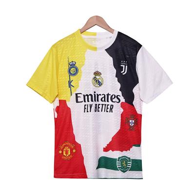 China Cristiano Ronaldo 2025-2026 Commemorative Football Jersey Quick Drying Moisture Wicking for sale