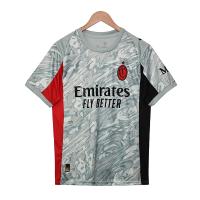 China AC Milan 2025-2026 Away Football Jersey Customizable Fan Uniform Breathable 100% Polyester for sale