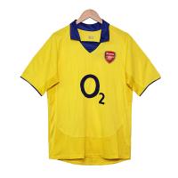 China 2003-2005 Arsenal Away Retro Football Jersey Replica Classic Stretchable for sale