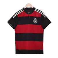 China Germany 2014 World Cup Champion Retro Away Football Jersey White Black Gold for sale