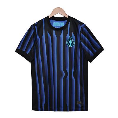 China Customized 2025-2026 Inter Milan Home Football Fan Jersey S-5XL Breathable Polyester for sale